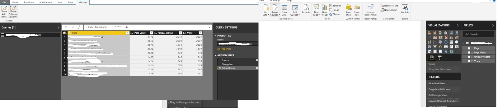 Adobe Analytics Connector - Microsoft Power BI Desktop