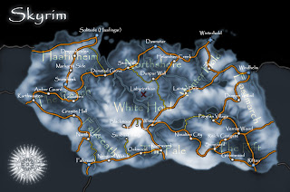 High Resolution Skyrim Maps - Video Games, Walkthroughs, Guides, News ...