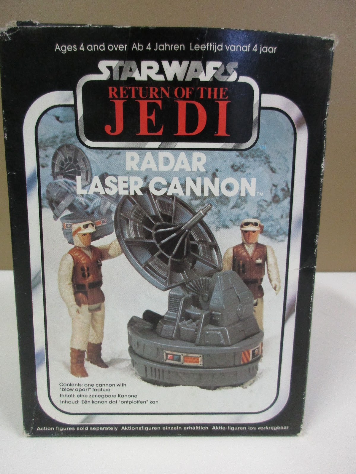 Vintage Kenner Star Wars Toys: Radar Laser Cannon (Tri-Logo)