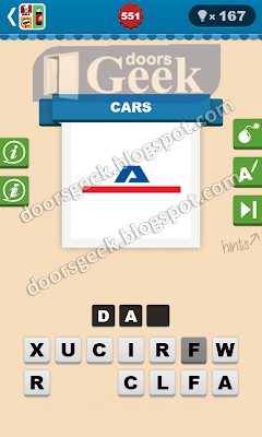 Guess The Brand Level 551 ~ Doors Geek