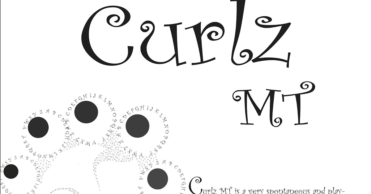 imagemaking: Font Research-Curlz MT