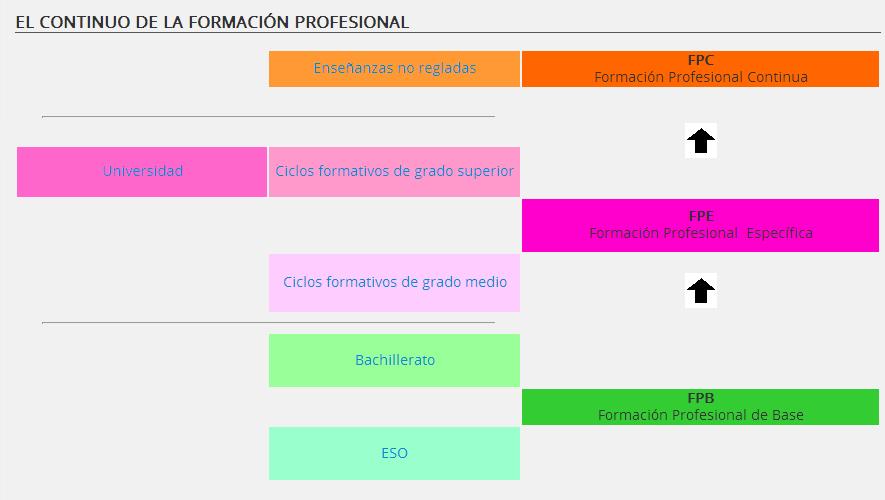 CONOCER SISTEMA EDUCATIVO: LA FORMACIÓN PROFESIONAL