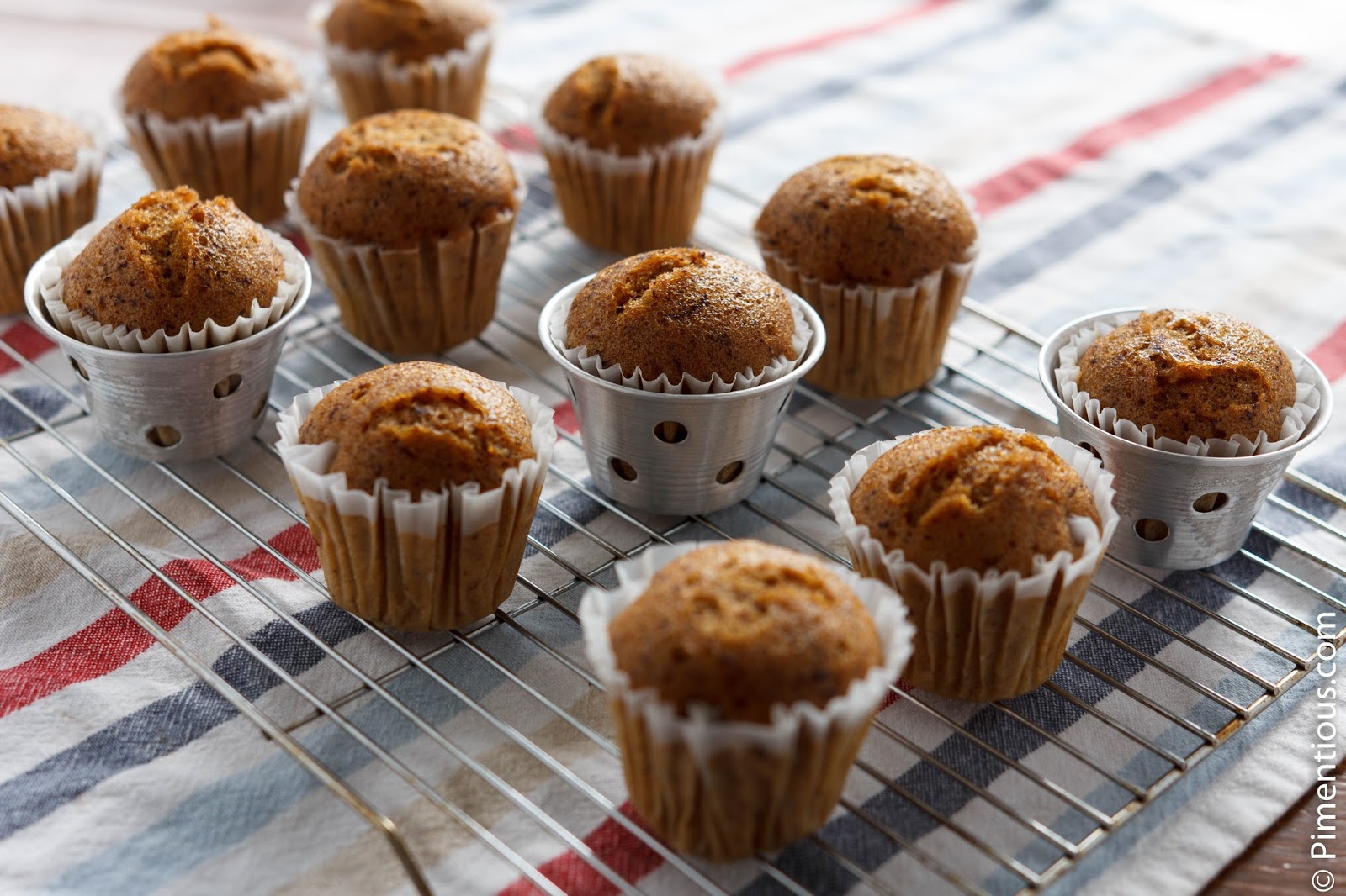 Bolu Kukus Pisang (Steamed Banana Muffin) | Pimentious