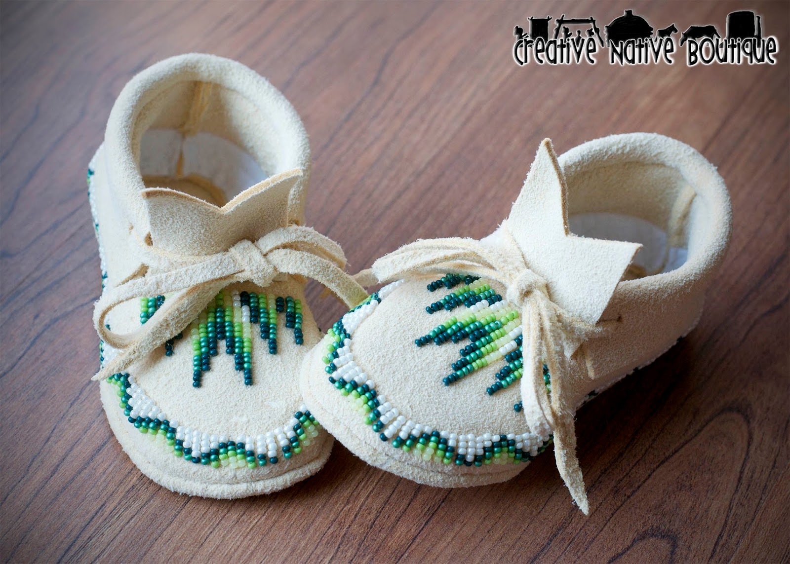 Creative Native Boutique: New Baby Moccasins in my shop!