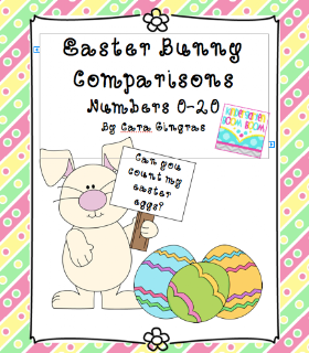 Kindergarten Boom Boom: Comparing Numbers 0-20 FREEBIE