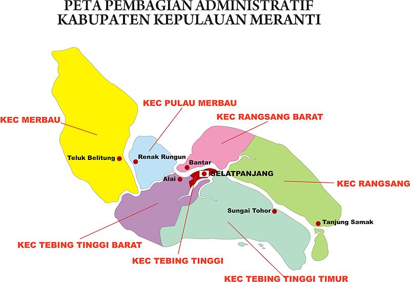 Letak Geografis ~ Bupati Kab. Kepulauan Meranti