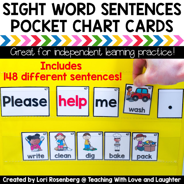 Teaching With Love and Laughter: Sight Word Sentences