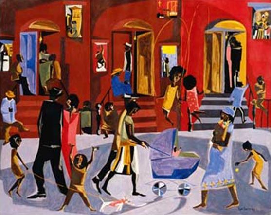 Sylvia Lande Notes: Paintings by Jacob Lawrence