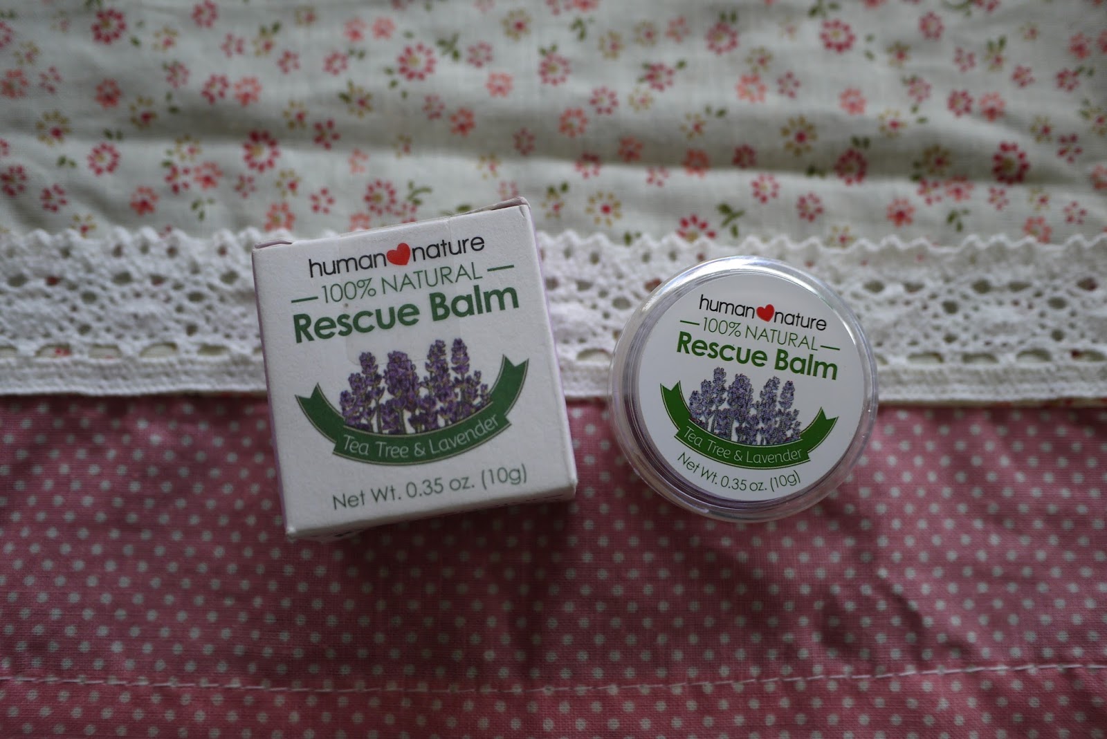 The Beauty Junkie - ranechin.com: Human Nature 100% Natural Rescue Balm