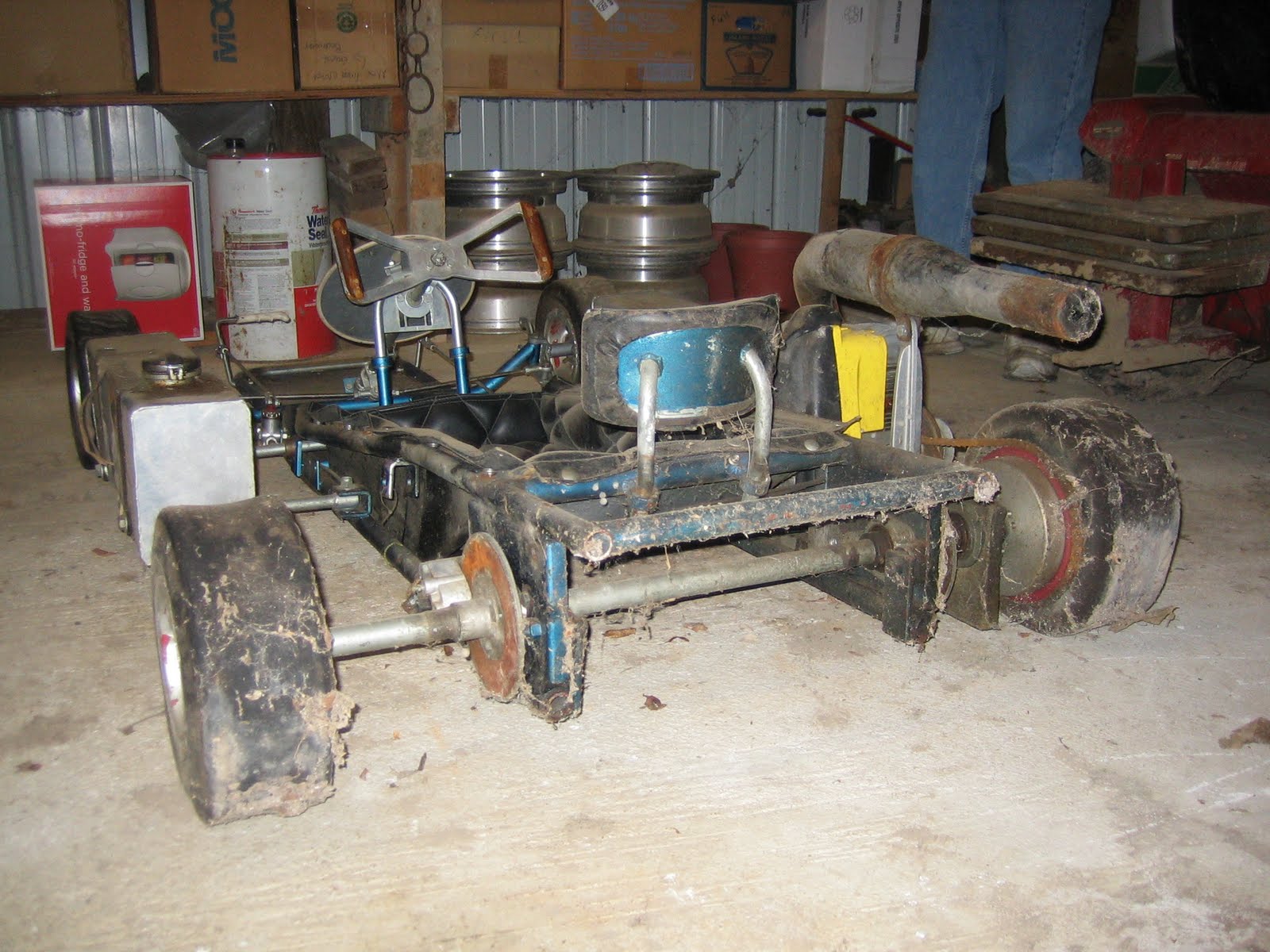 Red Devil Kart Restoration: Some Early Images