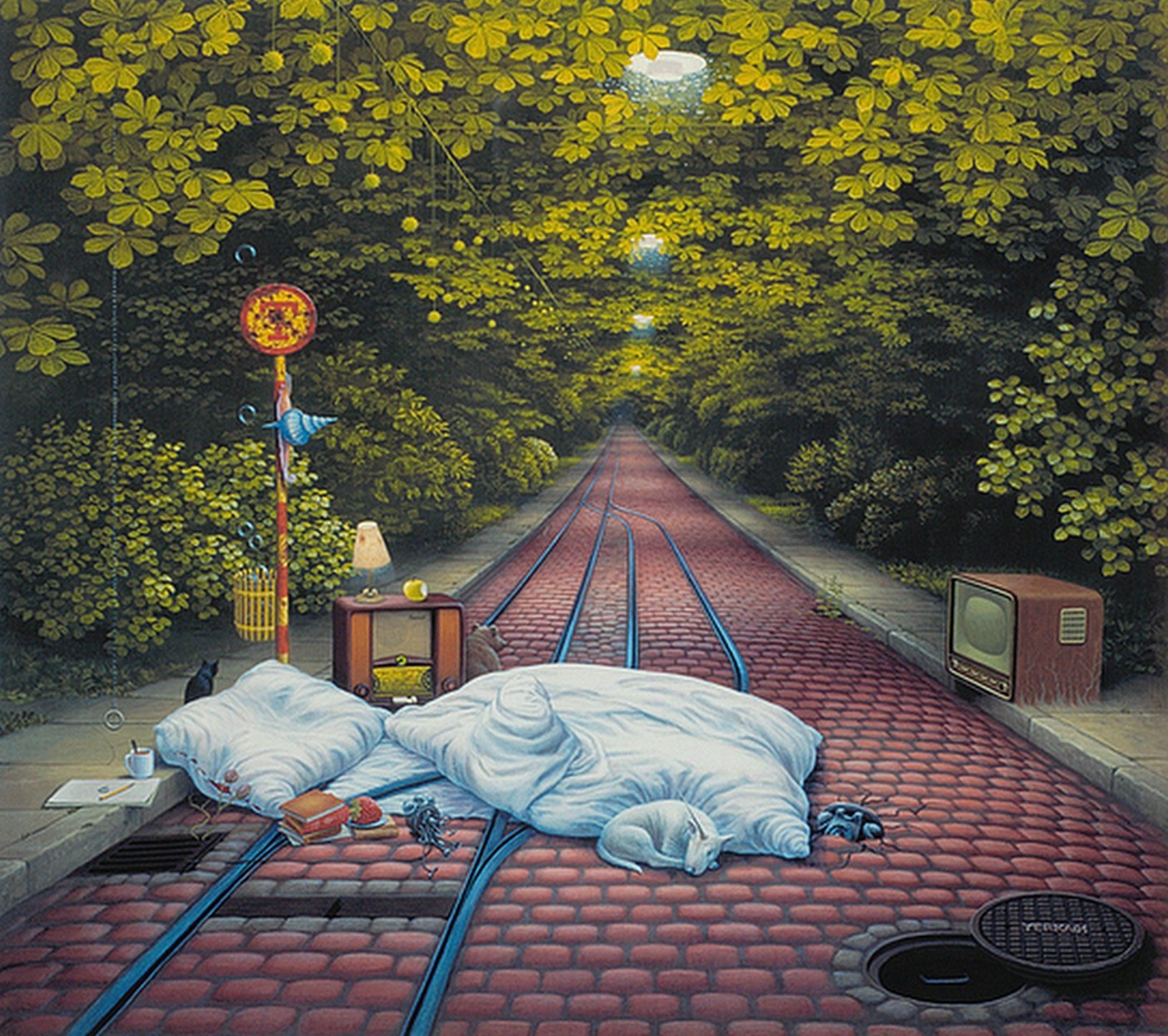 El arte es su máxima expresión : Pintura Surrealista al Óleo, Jacek Yerka