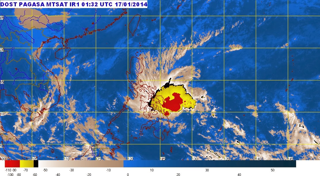 LPA turns to Typhoon Agaton According to PAGASA