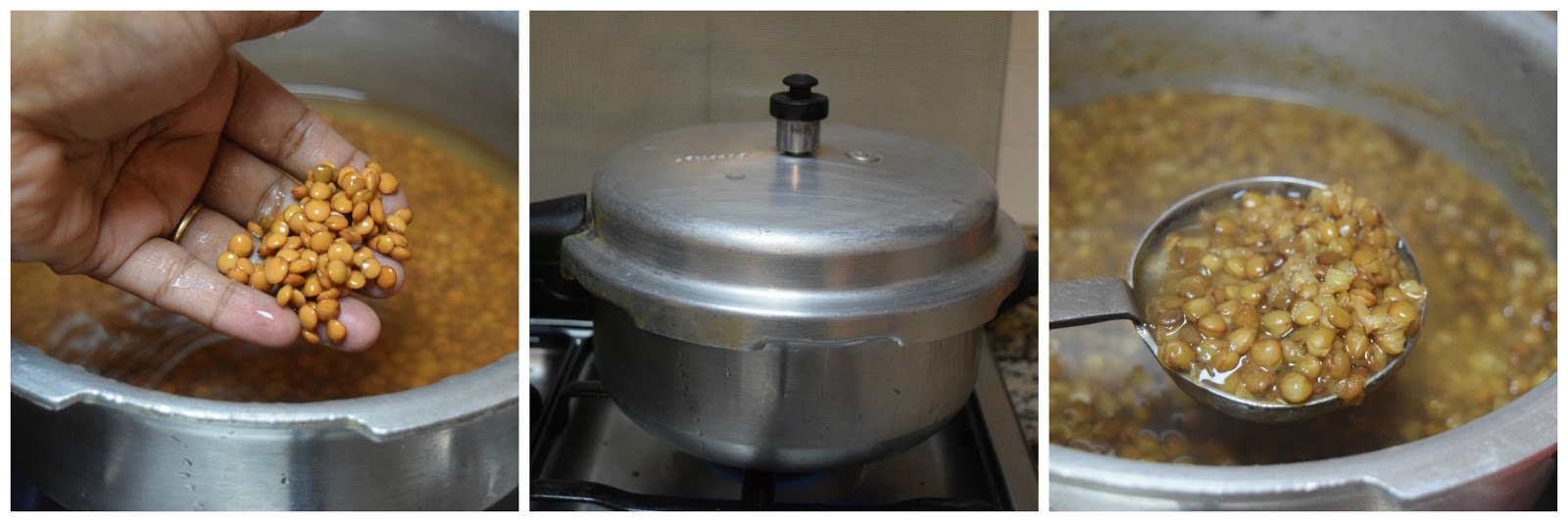 Poornima's Cook Book: Whole Masoor dhal / Masala Masoor Dal Recipe