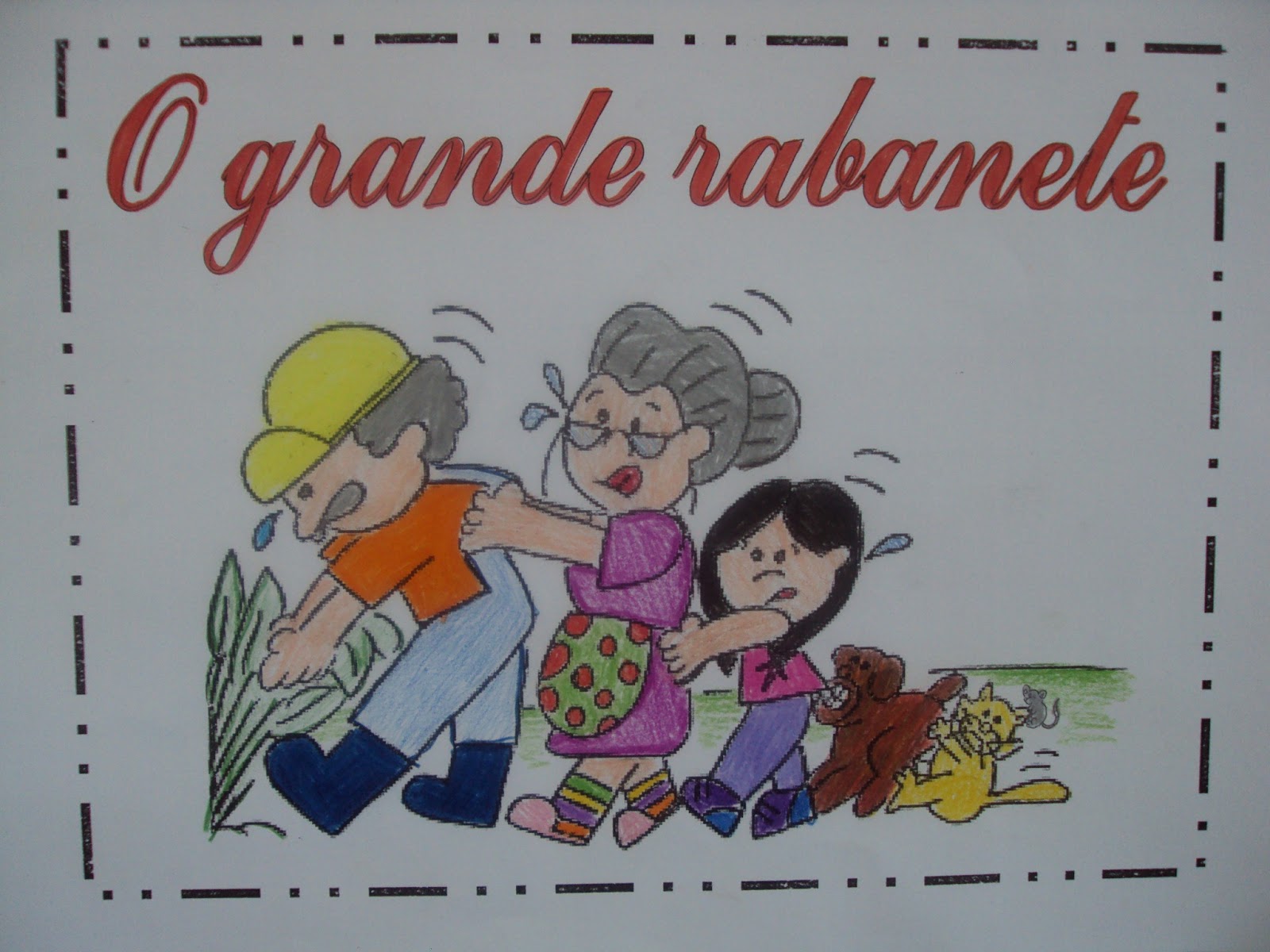 Escola Estadual Joaquim Dias.: O GRANDE RABANETE