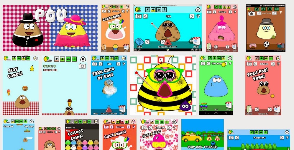 Cara Bermain Game Pou Pet Walk Dengan Best Score Diatas 1000