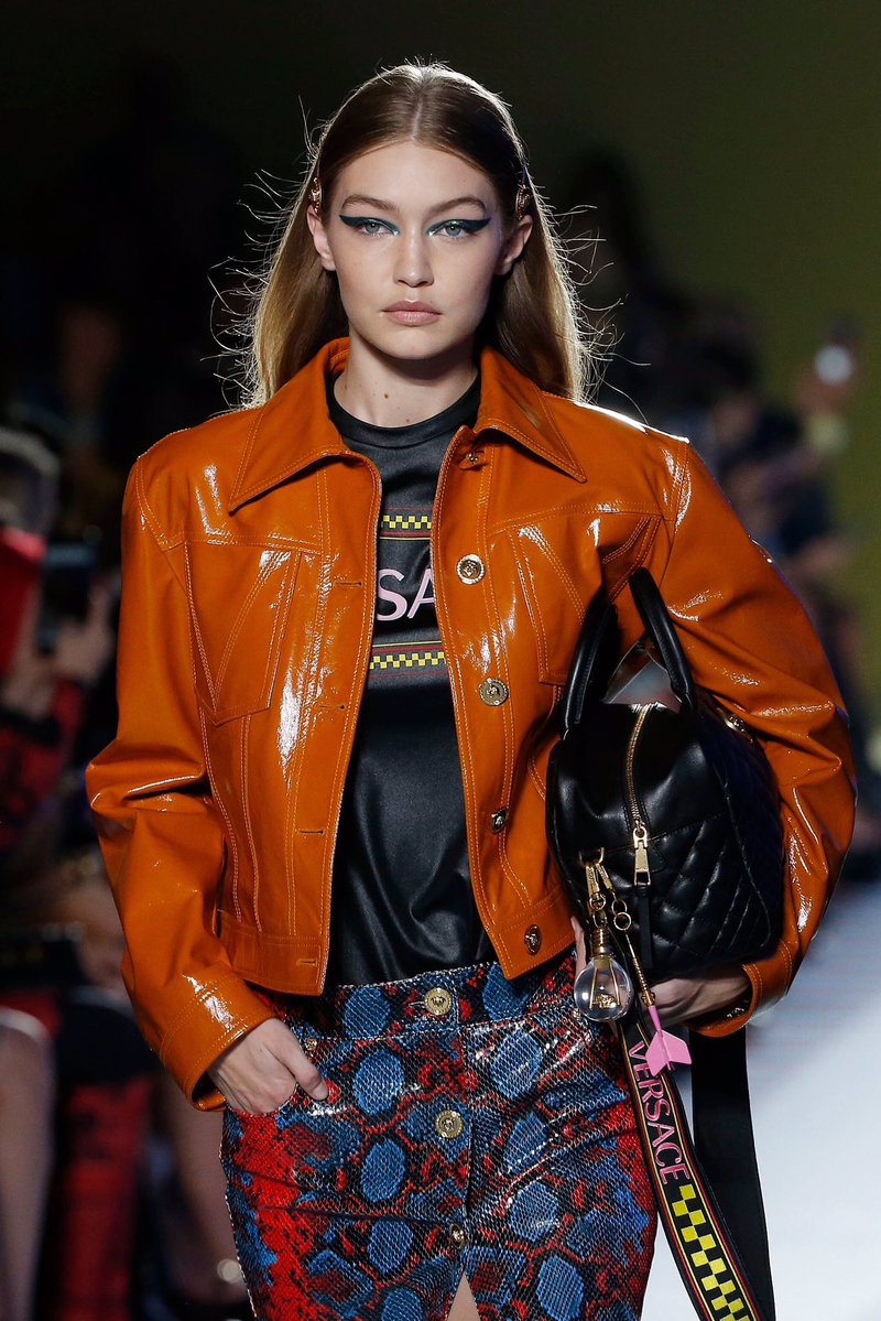Top models take the Versace Milan Fashion Week SS19 Show by storm