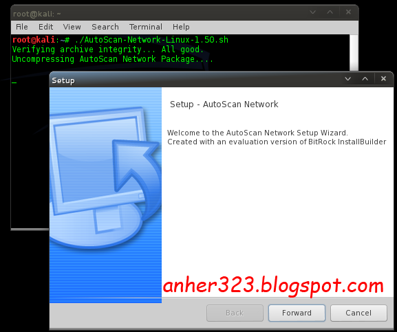 Cara install AutoScan-Network di kali linux | Anherr Blog's
