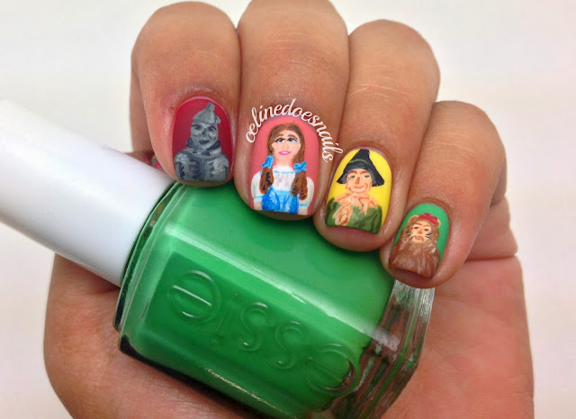 Nails By Celine: Wizard of Oz Nail Art