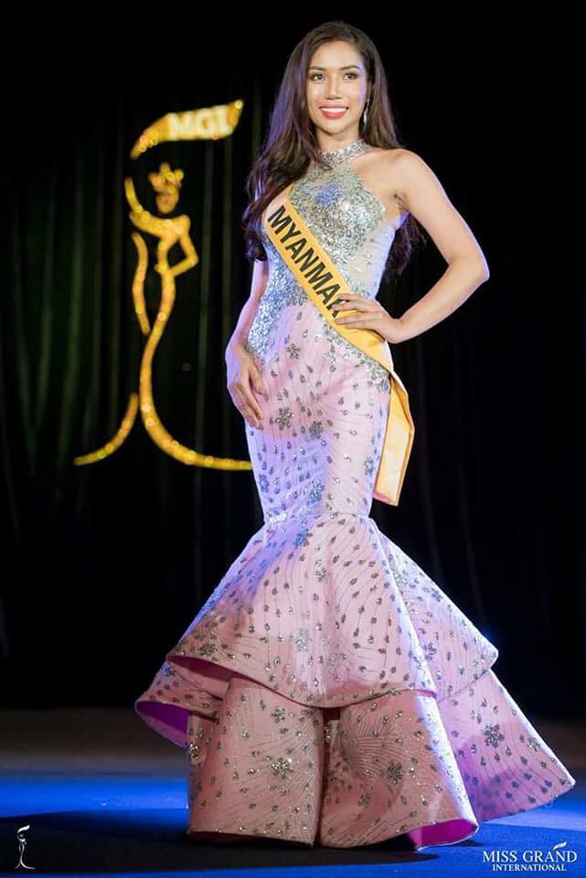 Miss Grand Myanmar 2018 Su Myat Phoo Photos Collection