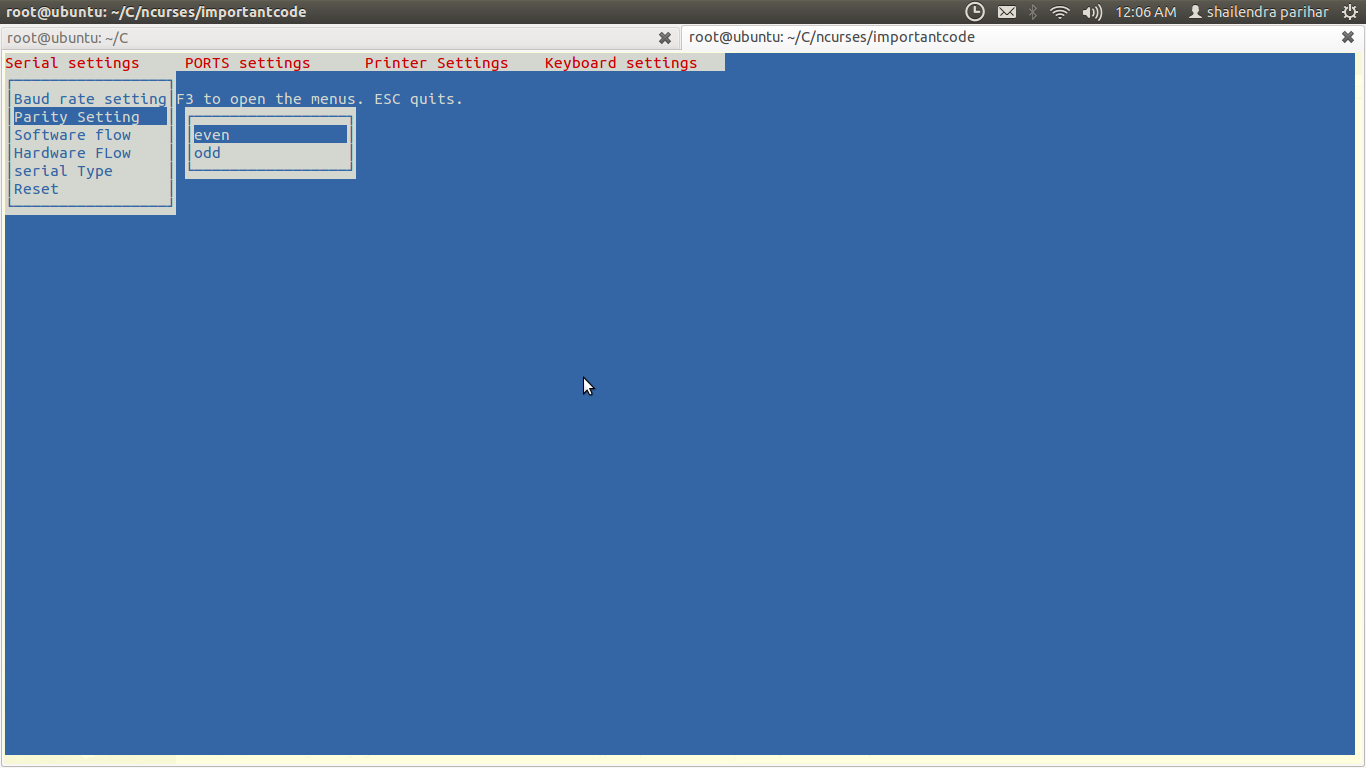 How to install ncurses library in windows - fieldwes