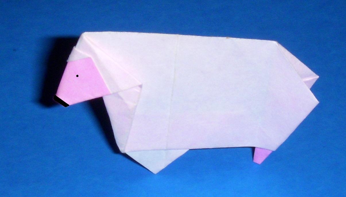 Origami: Origami Sheep
