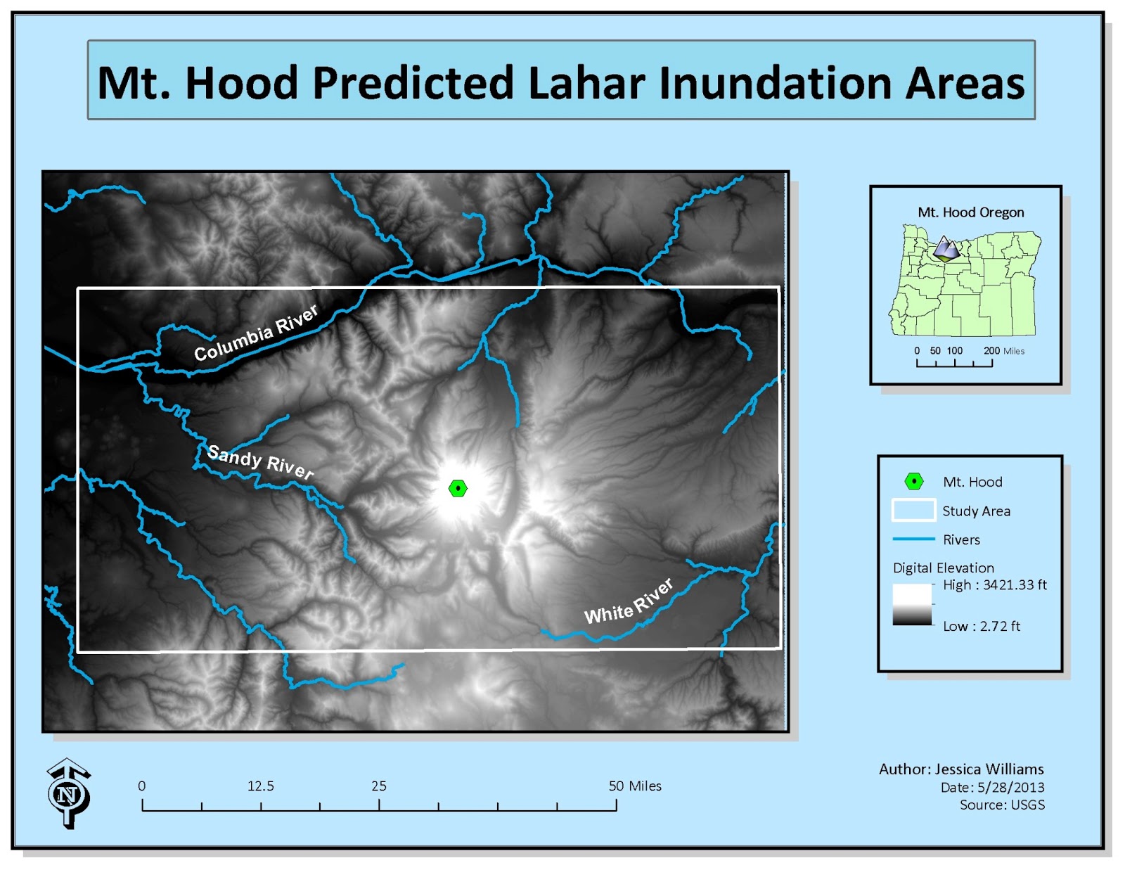 UWF online GIS blog: Natural Hazards: Lahars