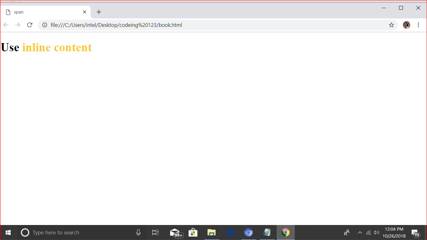 Codeing websites: Organizing Text in HTML