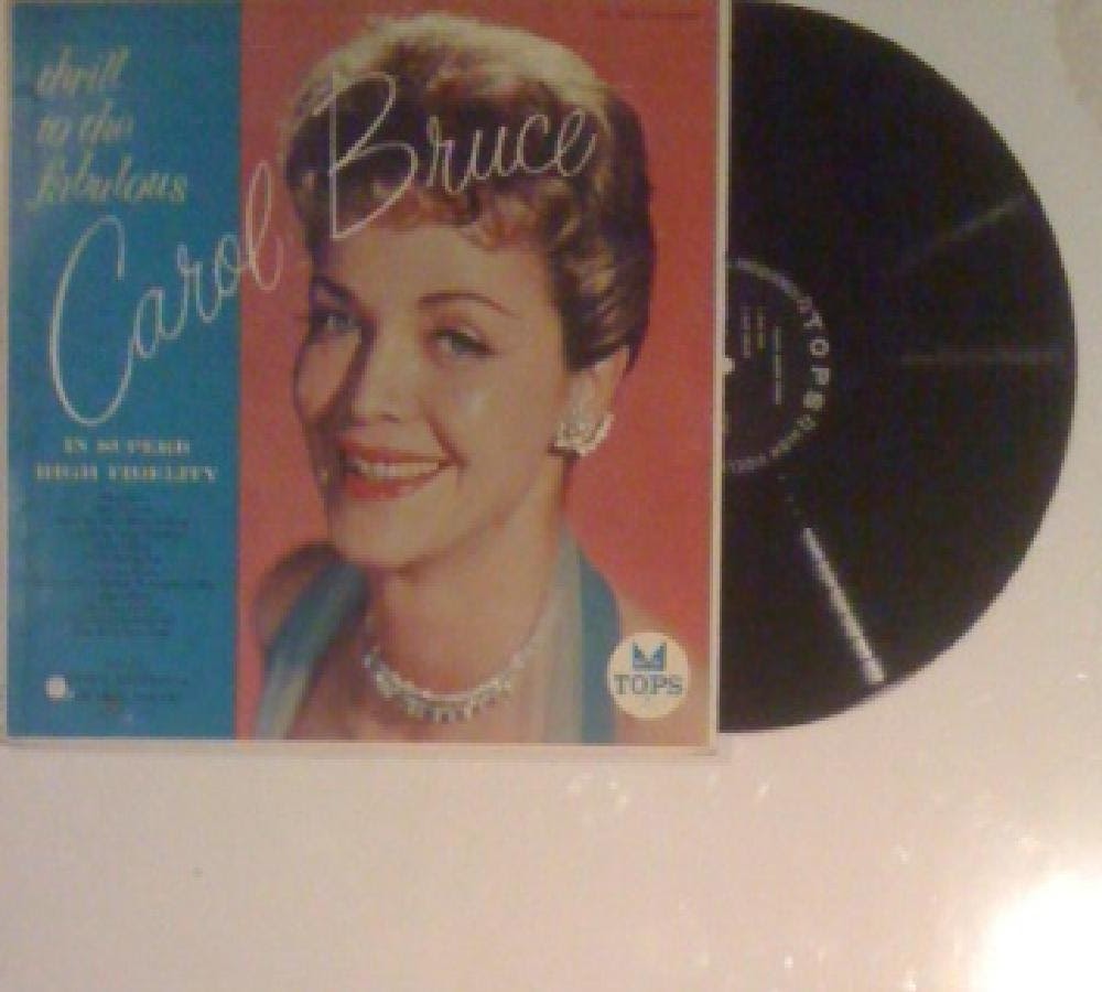 A Record A Day...: 2/24/2013 - Carol Bruce - Thrill To The Fabulous ...