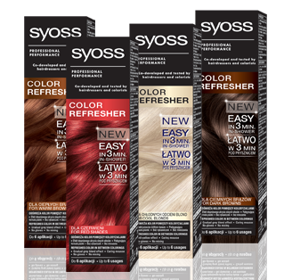 Turkusoowa Beauty Blog: Syoss Color Refresher-odświeżacz koloru