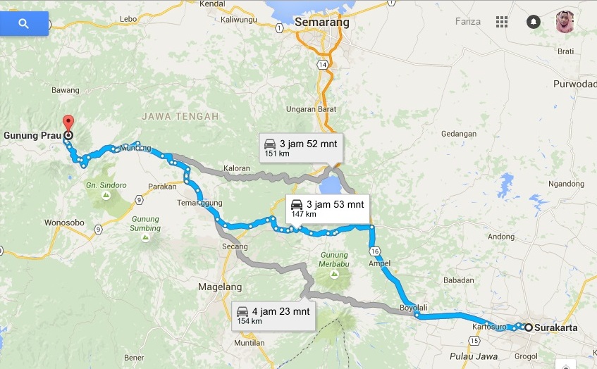 Top Info 40+ Peta Jalan Dieng