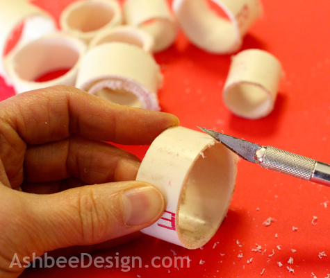 Ashbee Design: PVC Christmas Ornaments • Absolutely! • DIY