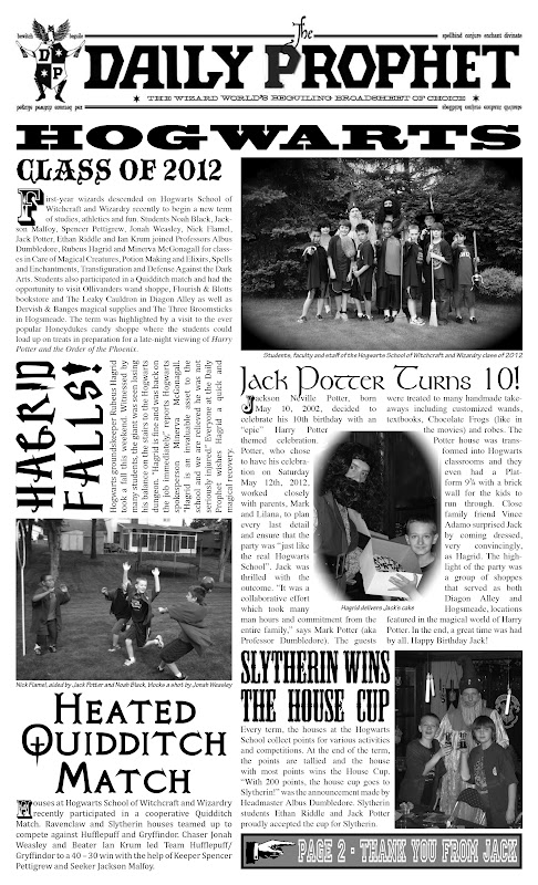 Feel LOVD Everyday: What I Made Wednesday {A Harry Potter Birthday ...