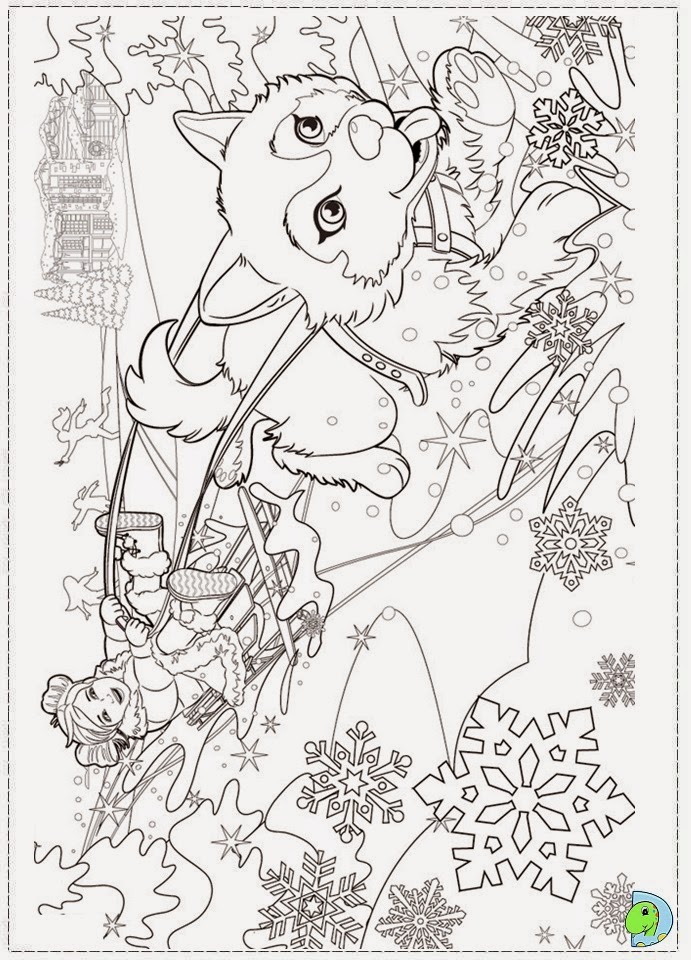 Dinokids - Desenhos para colorir: Desenhos da Barbie um Natal perfeito ...