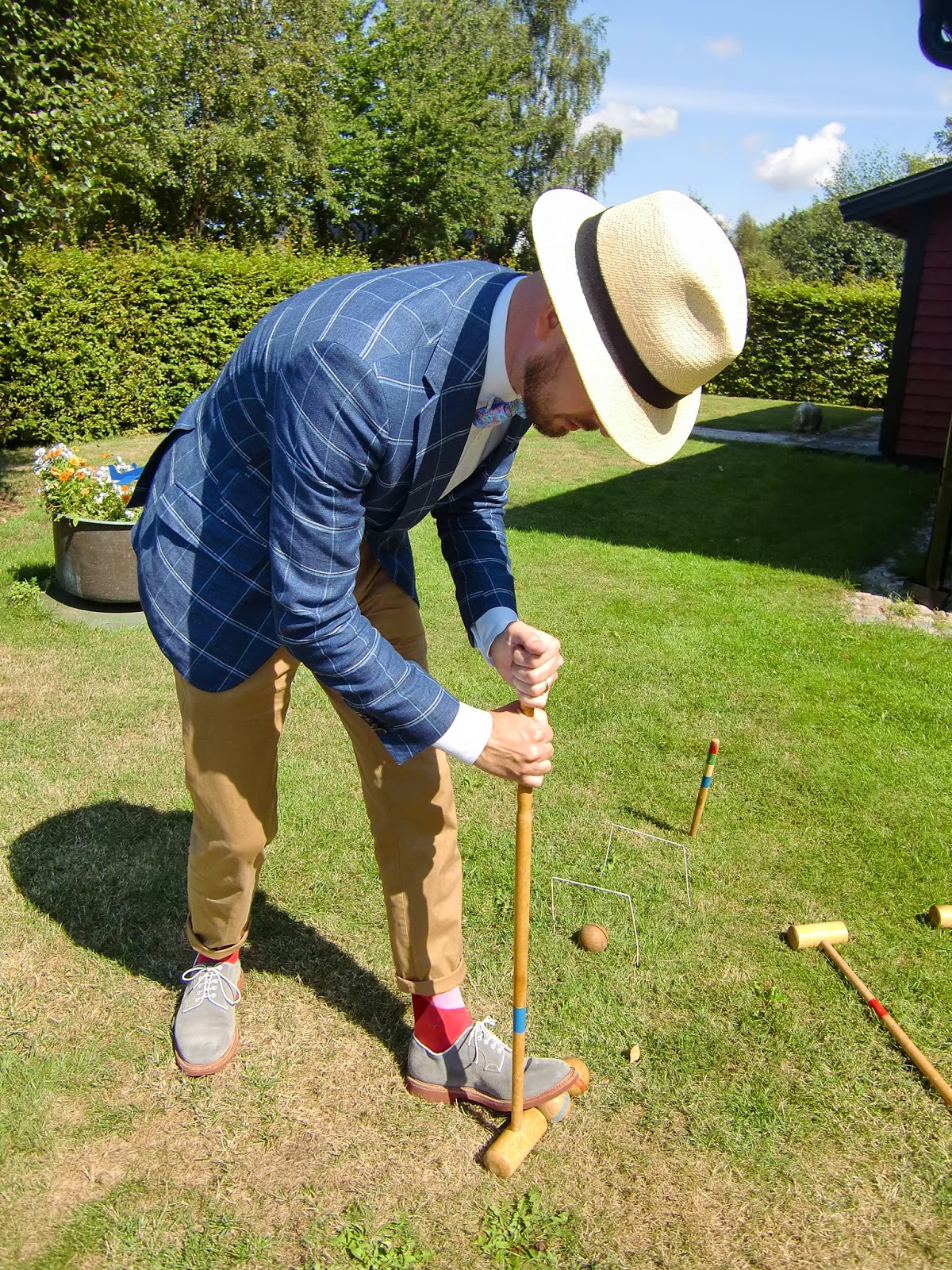 Tara & Joakim's blog: Croquet fashion