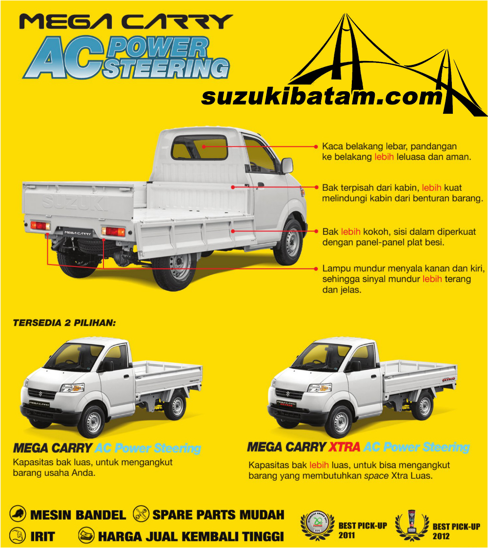 Mega Carry Xtra - DEALER RESMI MOBIL SUZUKI BATAM