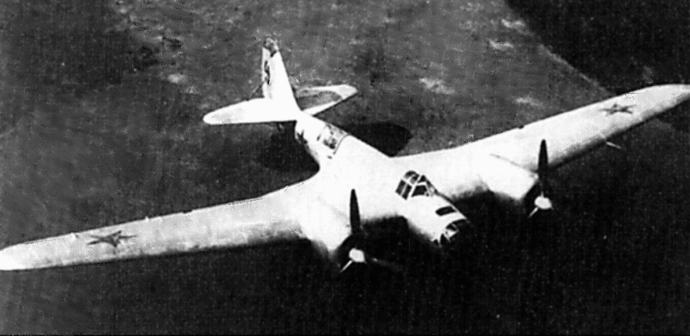 Happyscale-Modellbau: Tupolev SB-2 M 100 - Atlas Collection Diecast 1/144