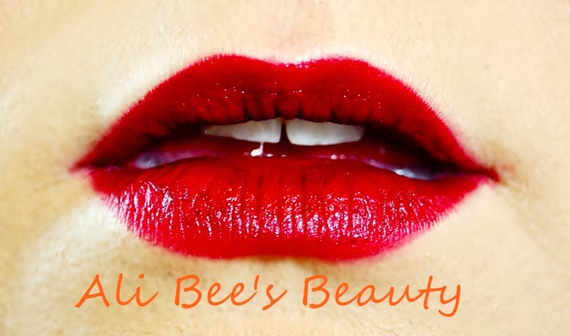 Ali Bee's Beauty : Tutorial: Perfectly Deep Red Lips