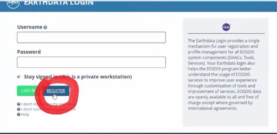 Cara membuat akun Gdex/Global Data Explorer