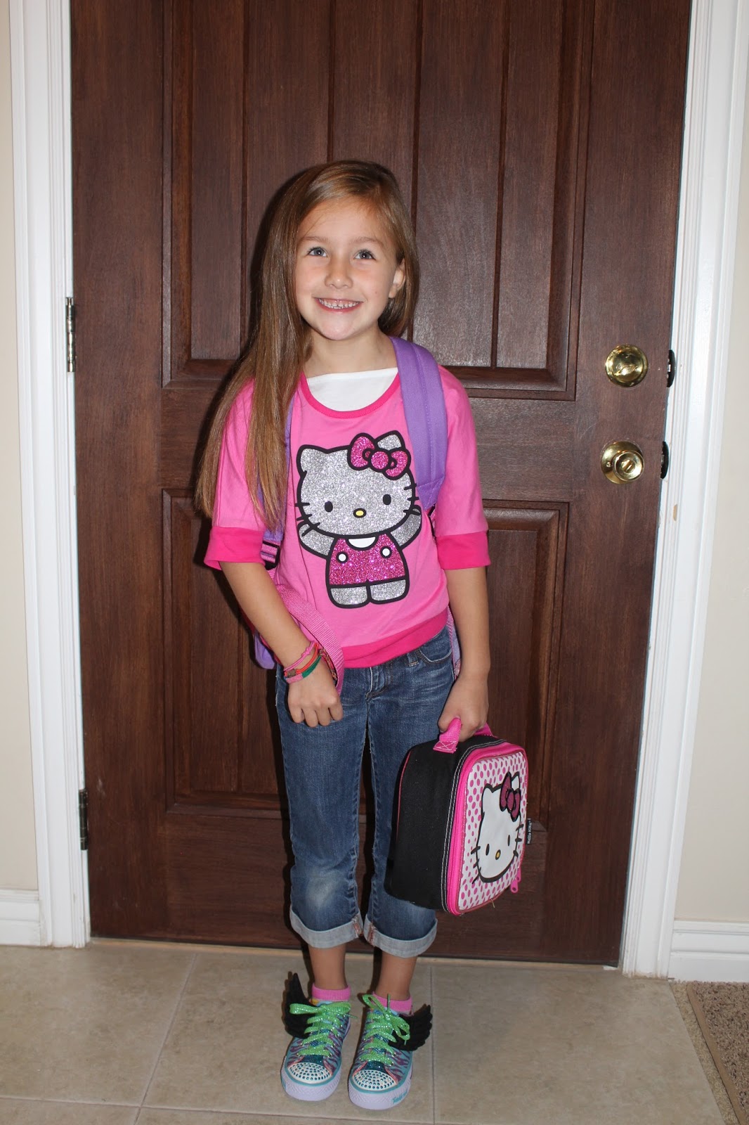 Schramm Family: 1st day of 1st GRADE!!