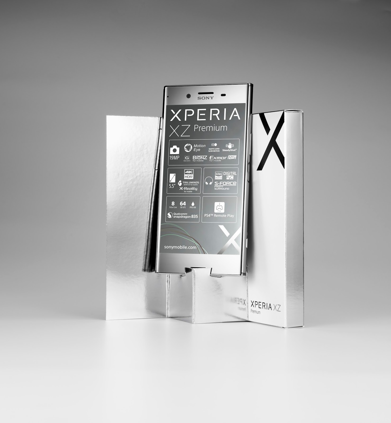 Sony Xperia XZ Premium on Packaging of the World - Creative Package ...