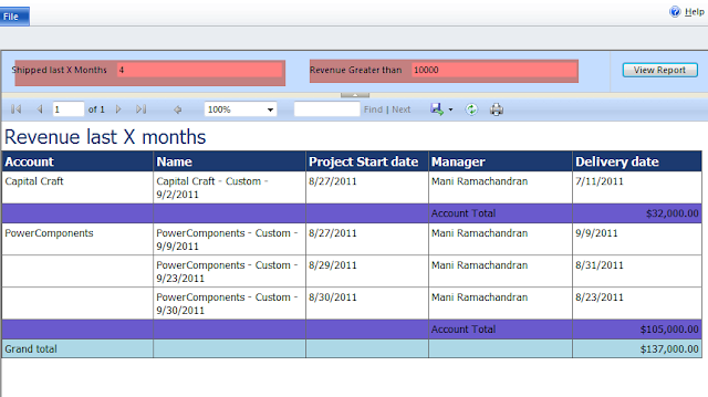 cRm Musings: CRM 2011 Online Reports with FetchXML