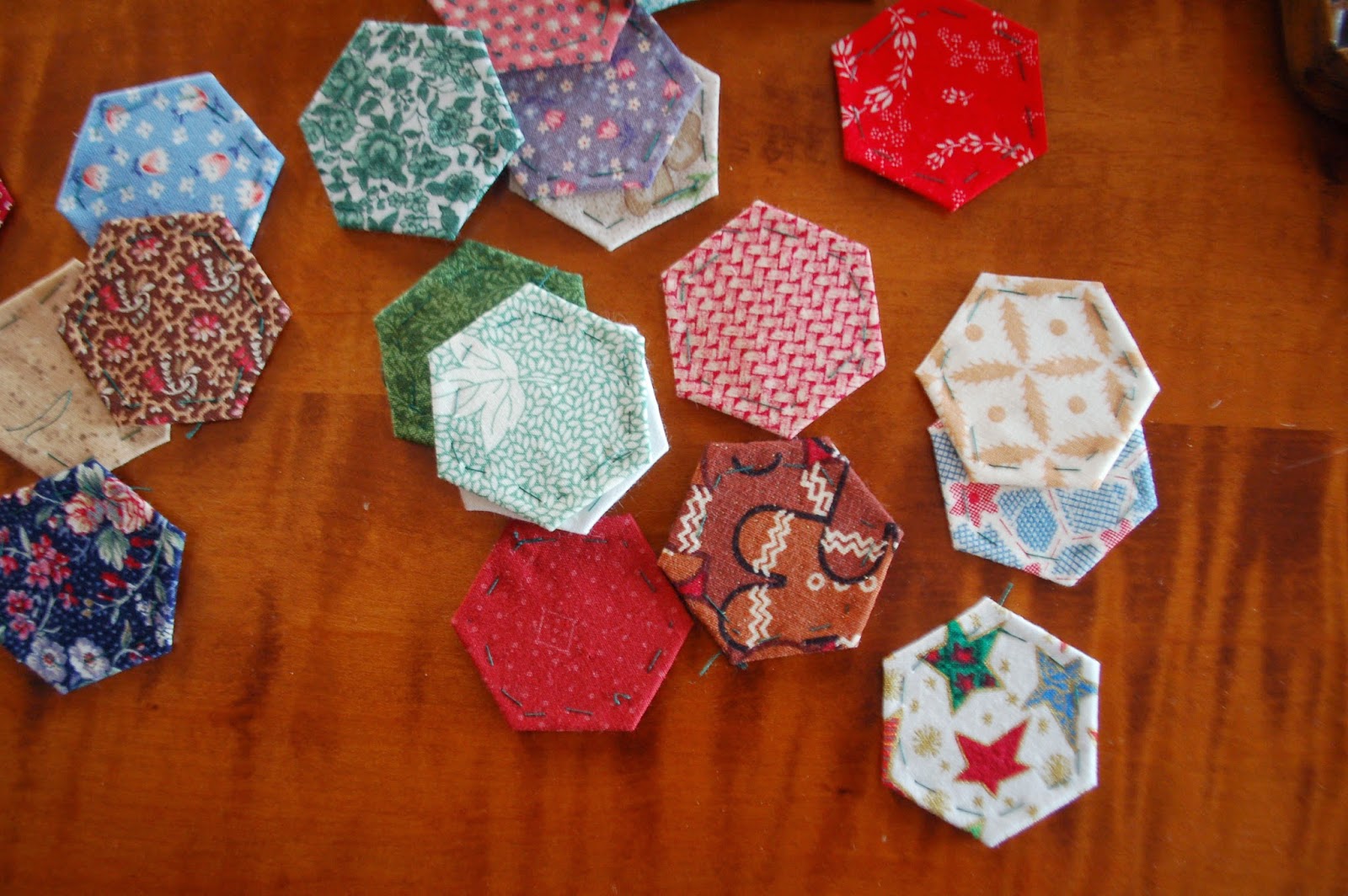 Buch Handling: Saturday Snapshot - Counting Hexagons