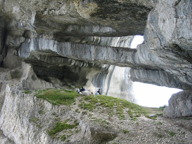 Hidden and little known places: The Tour Percée,Chartreuse Arch,French Alps