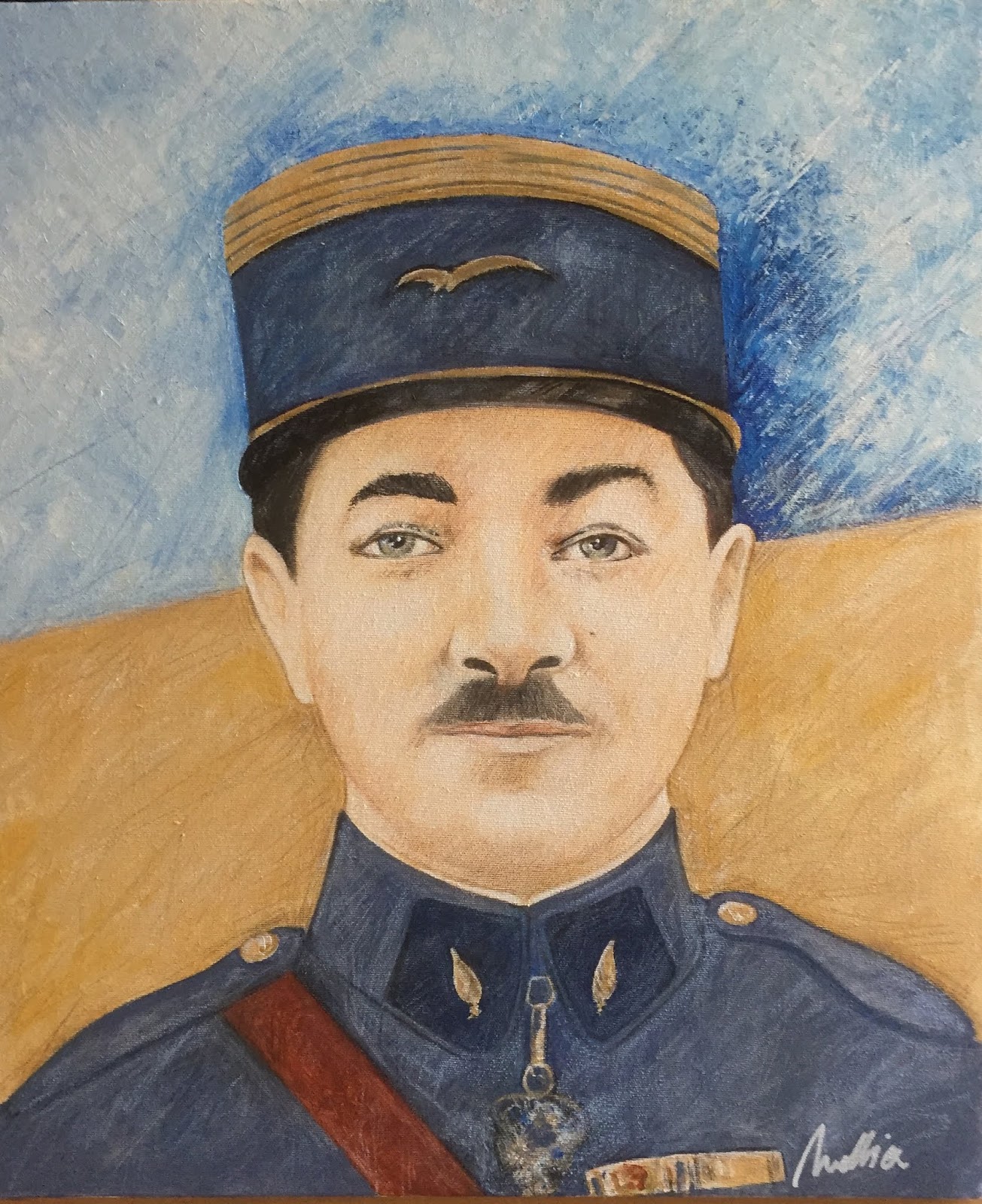 ArtPaintDeco: 2018 - René Fonck, Aviateur