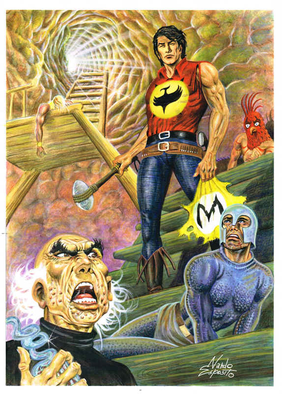 Esposito Bros: Copertina Portfolio Zagor