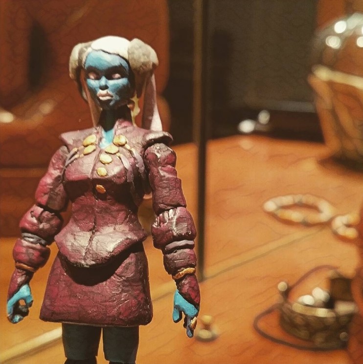 Customs for the Kid: CLONE WARS "SENATOR RIYO CHUCHI" by Elias of ...