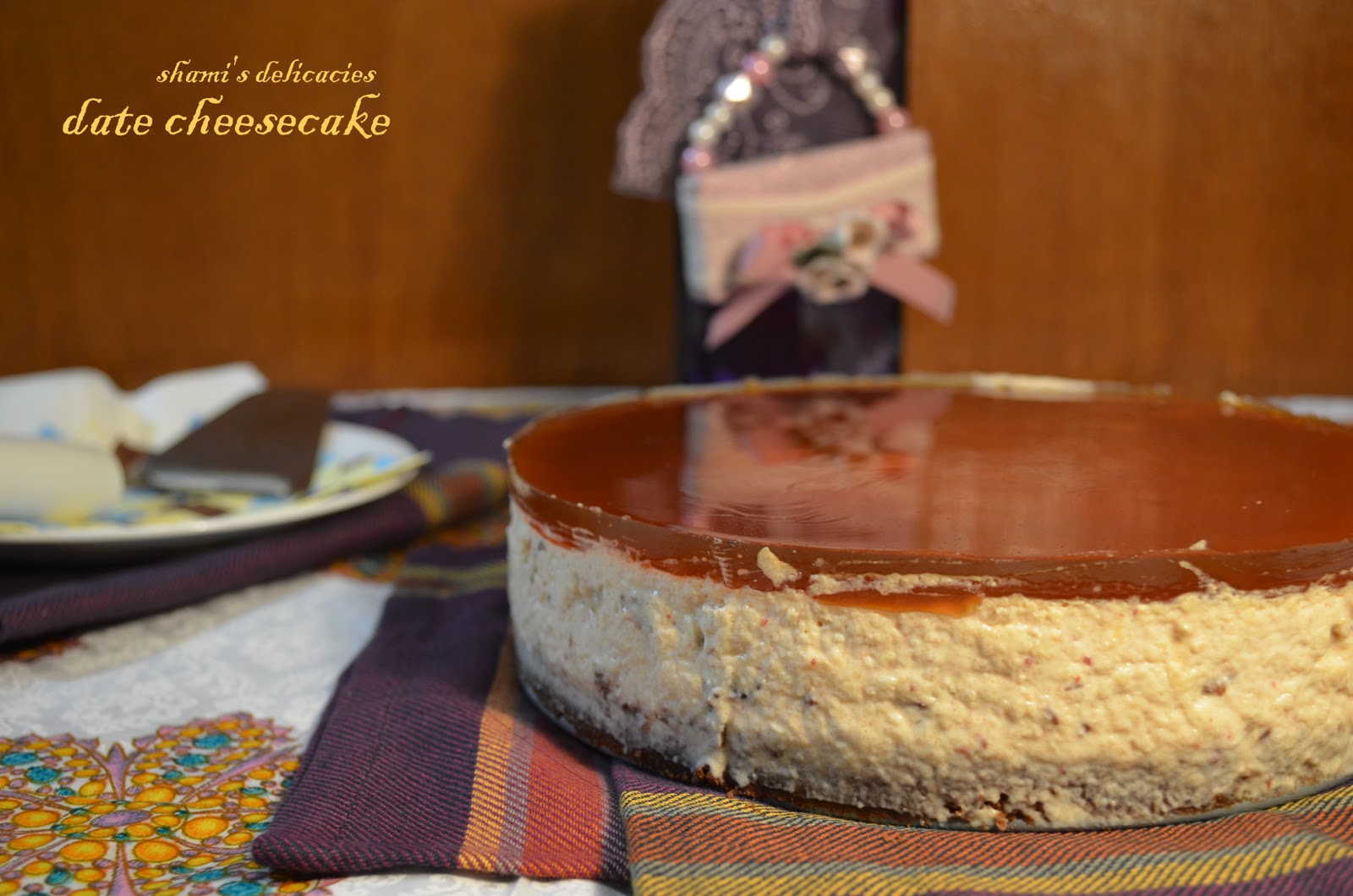Shami's Delicacies: DATE CHEESECAKE