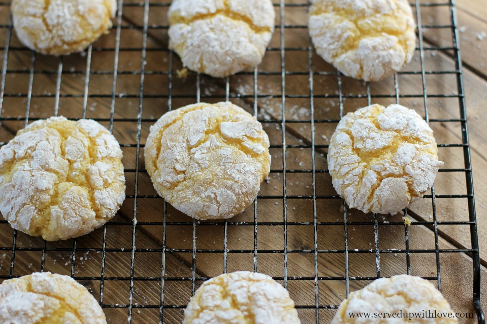 Lemon Crinkles | Served Up With Love