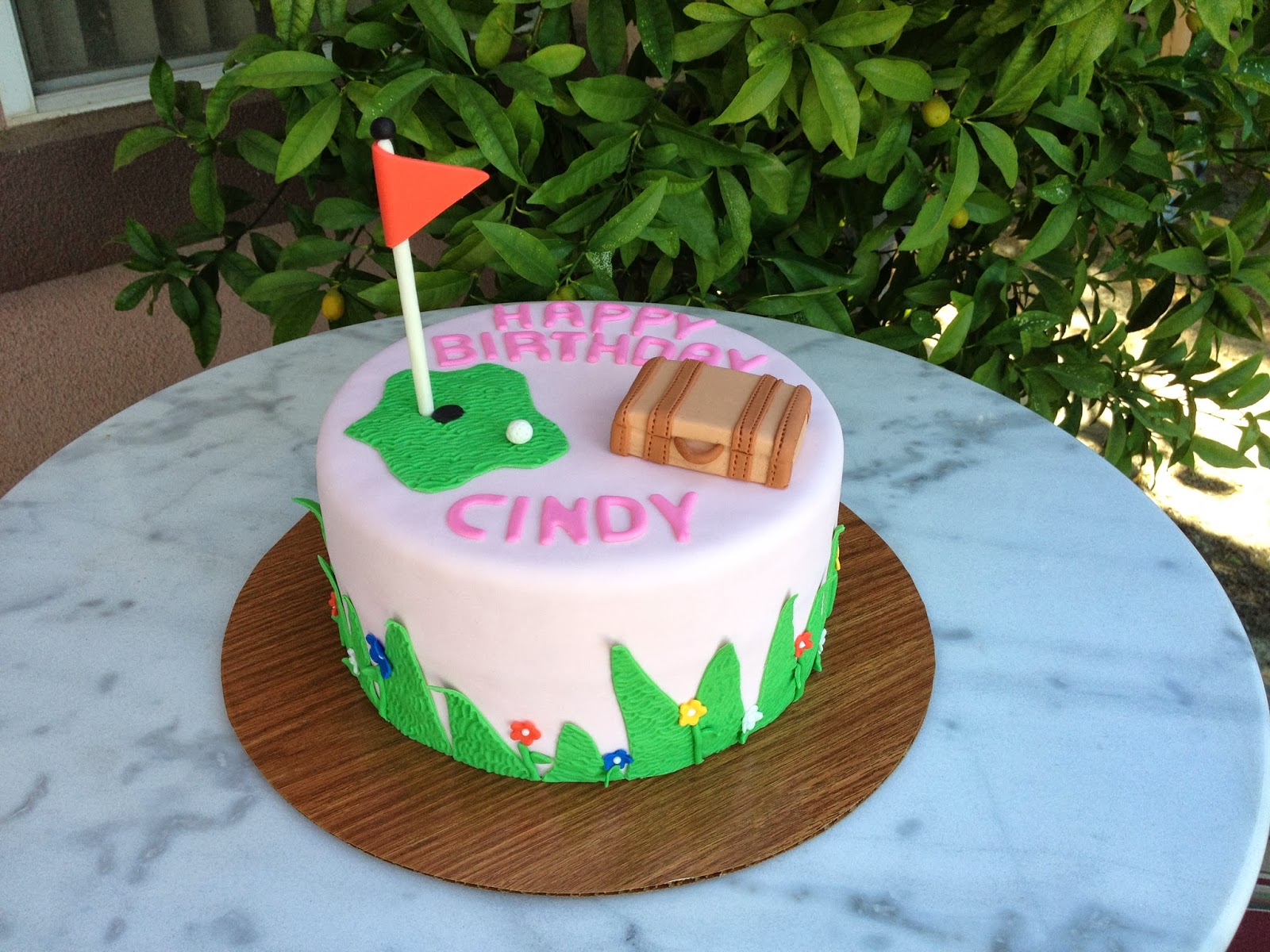 Sugar Chef: CINDY'S BIRTHDAY CAKE