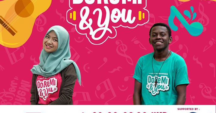 SCHOOL VISIT CAST DOREMI AND YOU AT "SDN 04 PAGI CILANDAK BARAT JAKARTA"